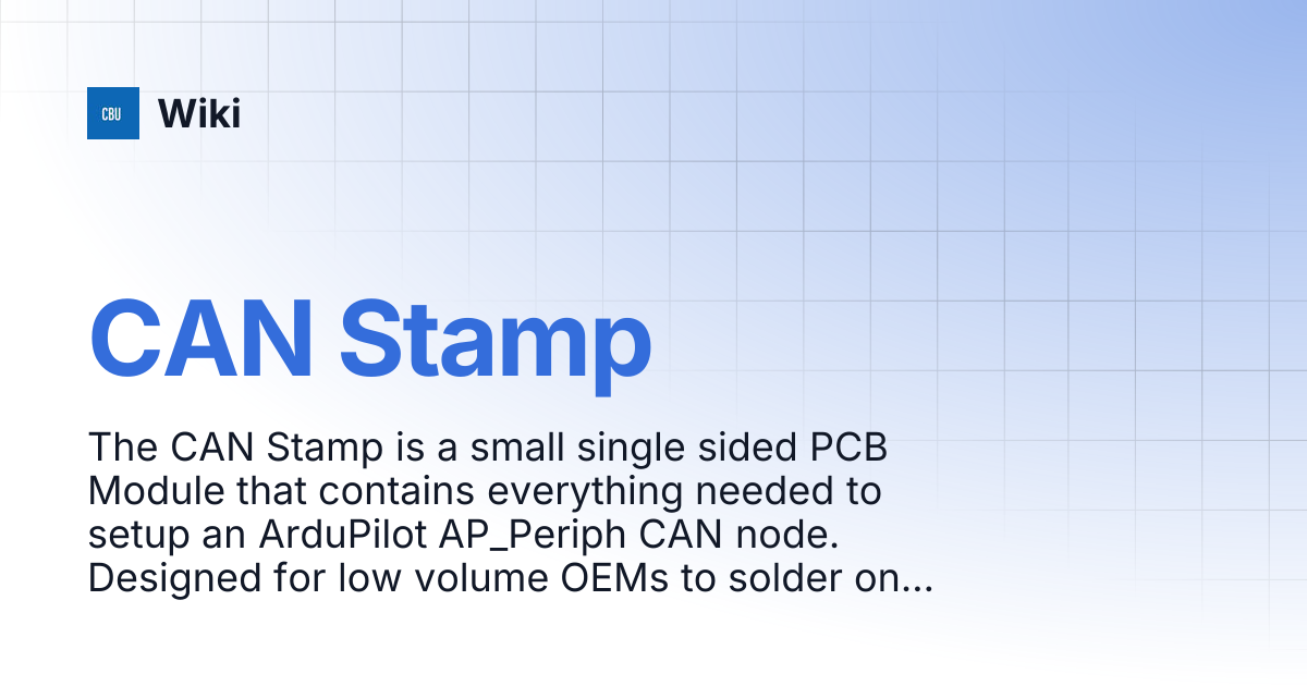 CAN Stamp | Wiki